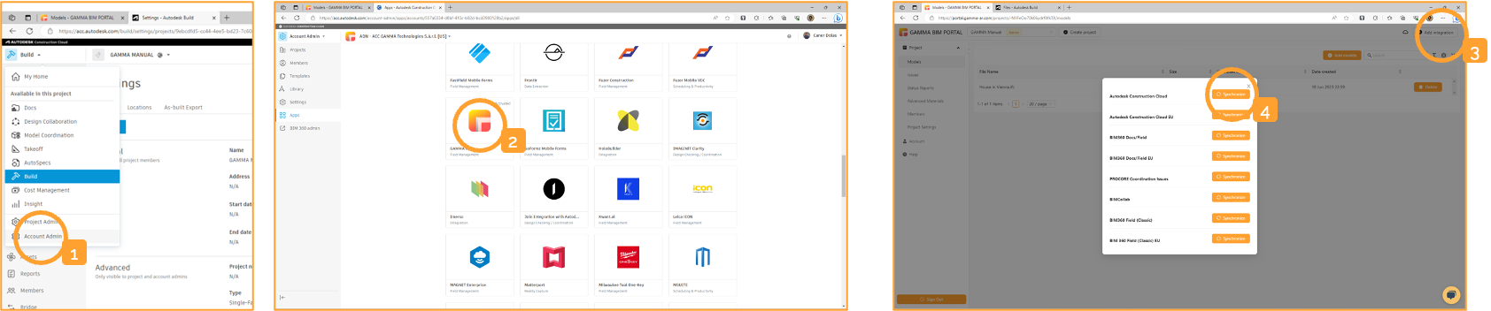 Integration with ACC: Approving the connection