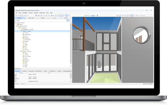 Example structure of IFC files