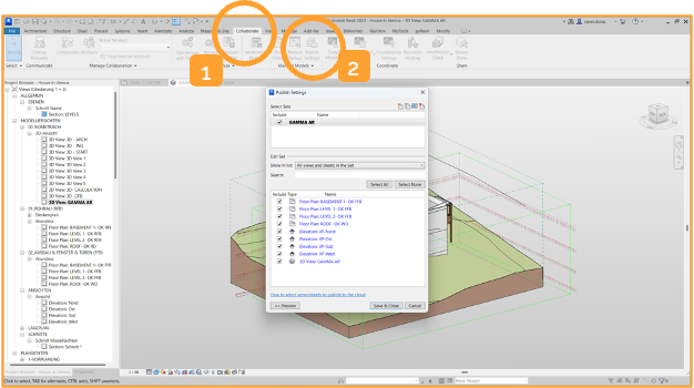 Publishing Revit Models to ACC/BIM360