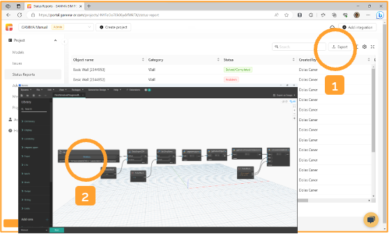 Importing progress from GAMMA CSV exports into Revit to manage progress